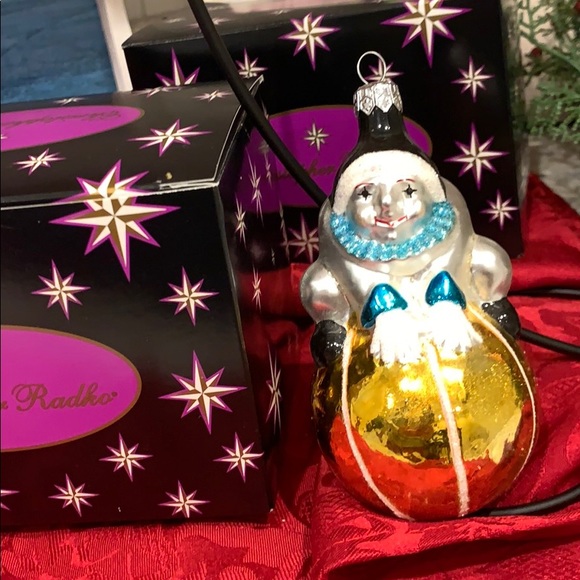 Christopher Radko | Holiday | Rare Vintage Christopher Radko Roly Poly ...